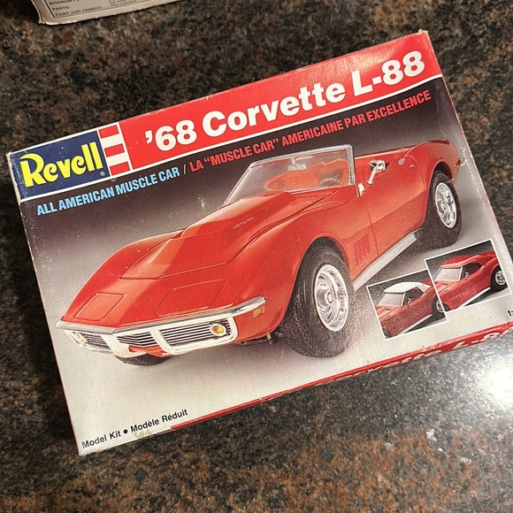 Other | Model Cars Muscle 68 Corvette L88 Revell 1967 Ford Mustang Gt ...